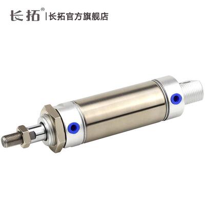小型不锈钢迷你气缸CM2B/CDM2B25*25/50/75/100/125/150/200/300Z