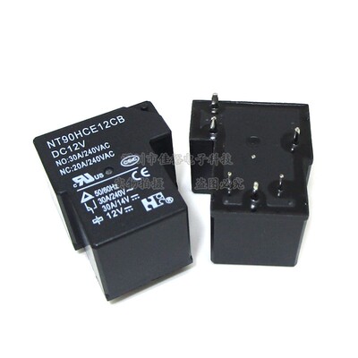 原装NT90HCE12CB NT90HC24CB 12VDC24V 6脚一开一闭 功率继电器