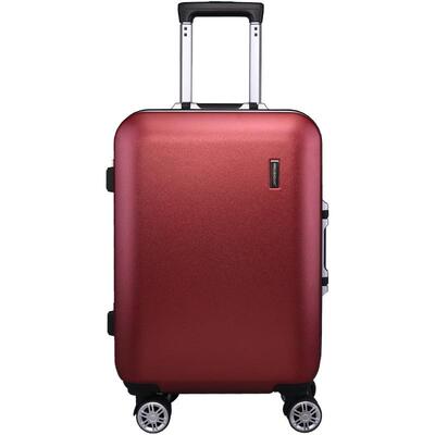 红色结婚行李箱24寸旅行箱万向轮拉杆箱女陪嫁登机箱密码行里箱