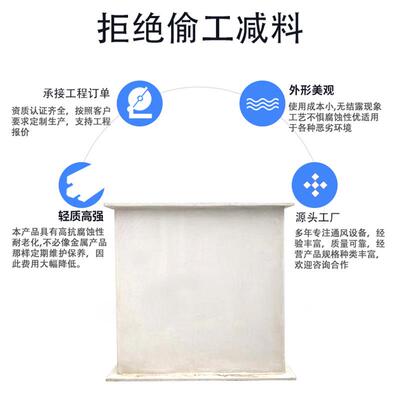 无机阻燃玻璃道钢管地下排烟管机大口径中央ZLM空调风防腐有通风