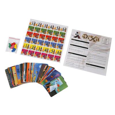 84Pcs English Board Games Dixit Expansion Board Game Base Ca