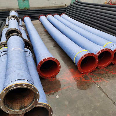 夹布软管高压编织夹橡胶式径线胶管大口钢丝输油法兰输水