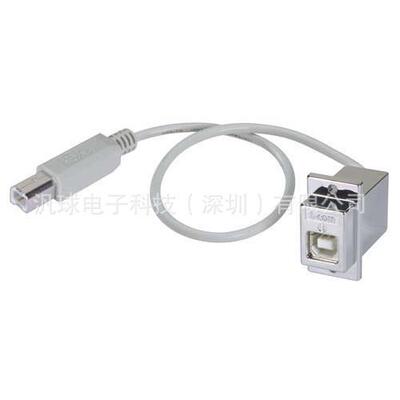 ECF504-12BBS L-COM 12英寸/0.305米USB B型耦合器线缆 现货
