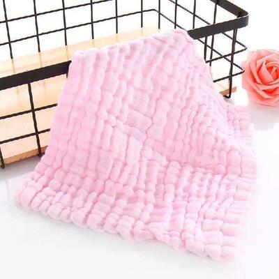 30*30cm Baby Saliva Towels 6 Layer Cotton Gauze Burp Cloth
