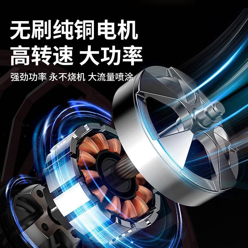 科利发智能电动无气喷涂机乳胶漆涂料油漆小型手提柱塞一体喷漆机