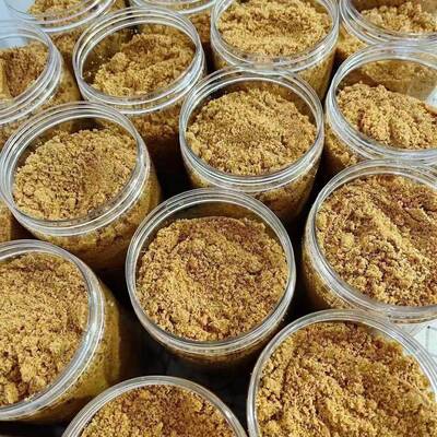 茶油炒米粉 磐安永康特产芝麻炒粉大米炒熟磨粉干吃泡米糊东阳ong