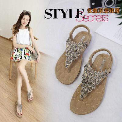Plus size Women Shoes Comfort Flip Flops Flat Sandals 女凉鞋