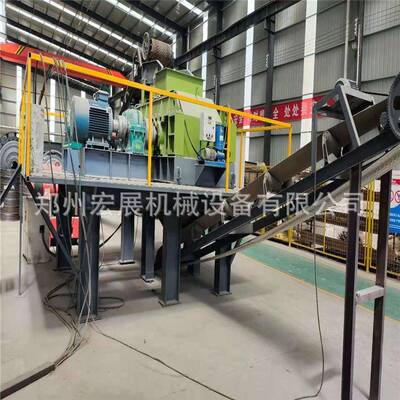 供应现货石头对辊式粉碎机煤矸石双辊破碎机实价供应对辊式制砂