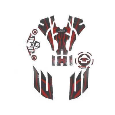 适用YAMAHA油箱贴油箱盖贴套装YZF-R15 V3碳纤上联板贴防滑侧贴