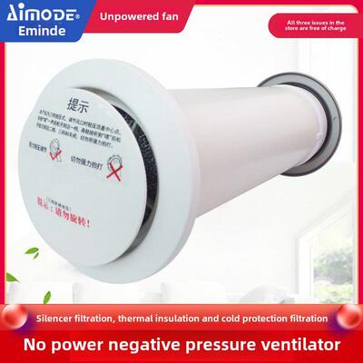 Esde新型不锈钢Pvc无动力负压壁通风机消音绝缘冷保护过滤器通风