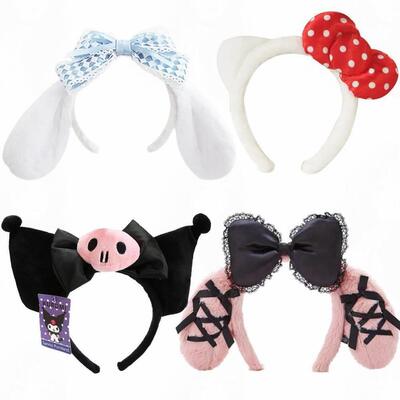 Funny Sanrio Headband Kuromi My Melody Cinnamoroll Cute Anim