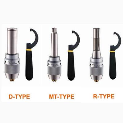 YL台湾D20D25D32MT2MT3MT4R8一体式自动钻夹头APU夹头