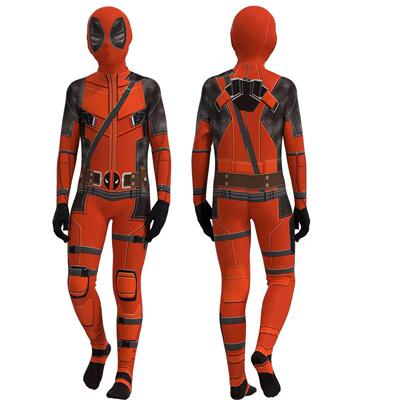 Halloween Kids Superhero Jumpsuit Cosplay Costume