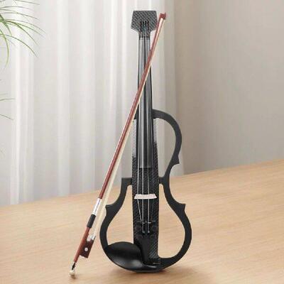 4/4 Violin Full Size Set Carbon Fiber Professional Silent