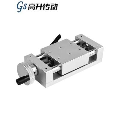 包邮XKST手动组件HHQ01手摇丝杆滑台x轴精密线轨位移台xy十字平台