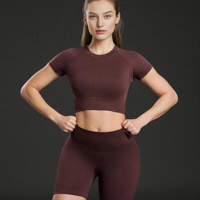 Yoga outfit, women's top, stunning sports training outfit,