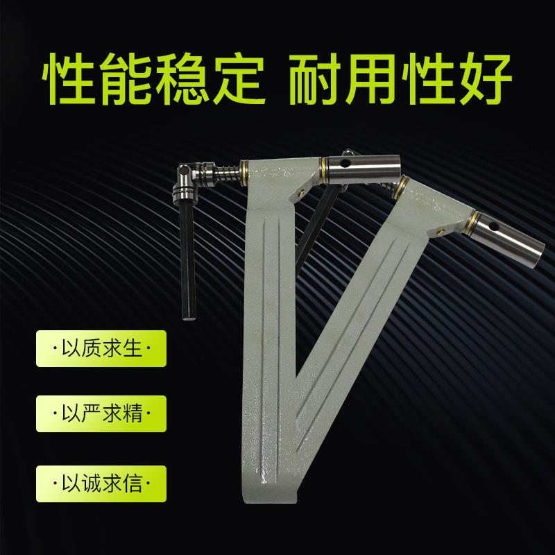 多轴器攻牙机摆臂组ER轴脚组攻牙机配件摇臂支架把手输出轴轴脚