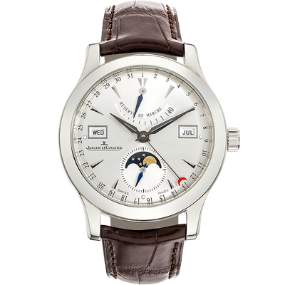 [9.8新]积家大师系列月相动储自动机械手表男表Q151842A