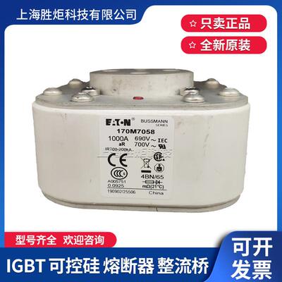 全新巴斯曼熔断器170M8636 1000V 700A 8638 8639 8640原装现货