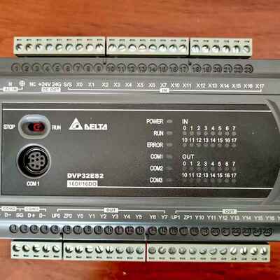 台达可编程控制器现货DVR32ES2系列可编程控制器16D1/16D0永宏PLC