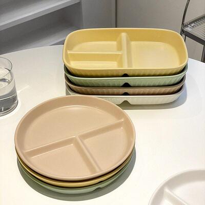 Ceramic Japanese dividing plate Children