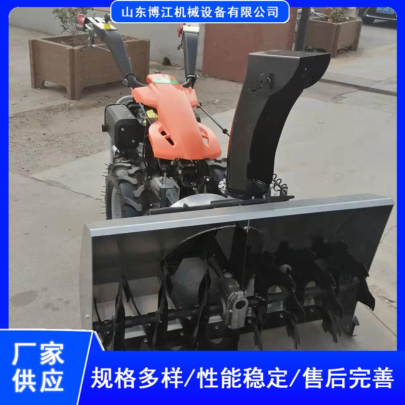 小型滚刷式扫雪设备 手推式扫雪机市政环卫用多功能驾驶式除雪机