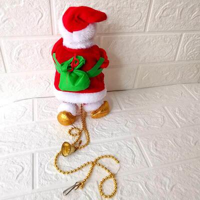 Electric Climbing Santa Toy, Animated Christmas Decor & Gift