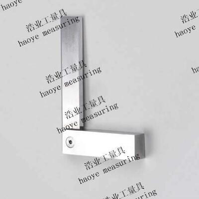 160x100轴承钢宽座角尺 内外90度直角尺 GB/T6092-2004/1级垂直