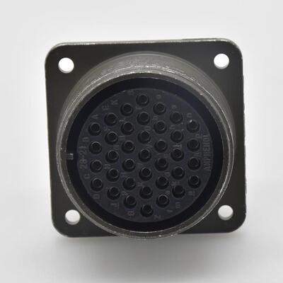 防水IP67航空插头MS3102A28-21S方形固定连接器原装