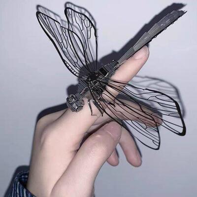 Block 3d three-dimensional puzzle metal fingers dragonfly me