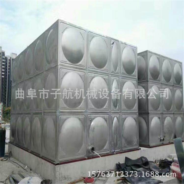电加热恒温水箱不锈钢拼装水箱无负压变频供水设备 家用养殖储水