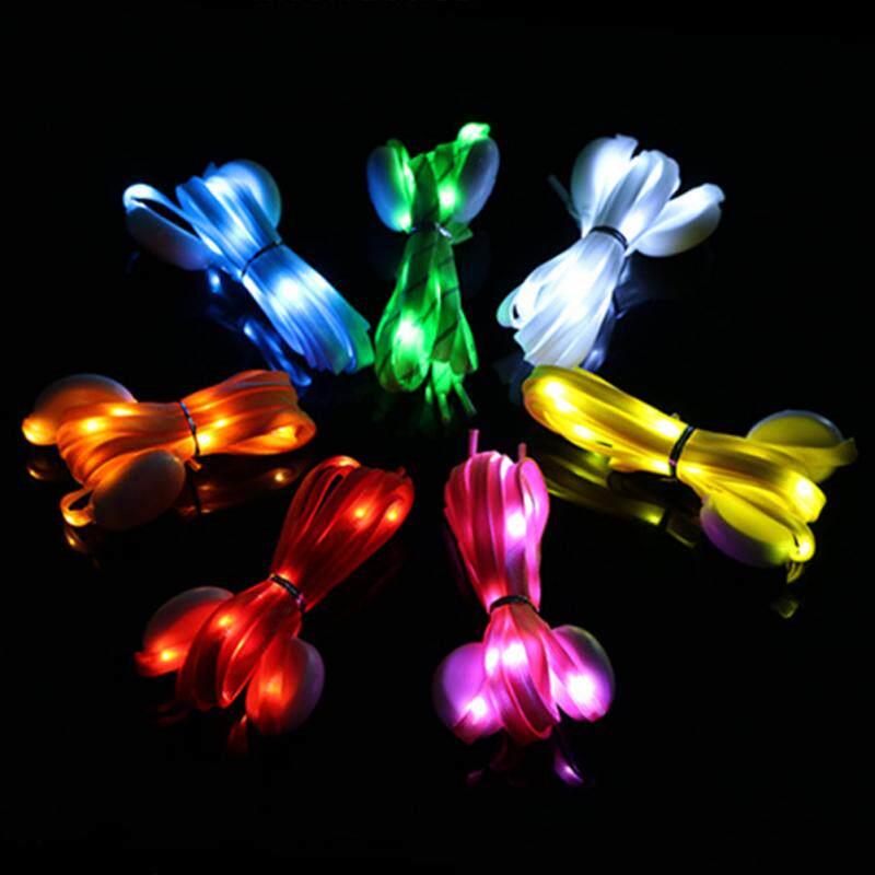 Luminous Shoelaces LED Light Shoe Laces 彩色发光鞋带