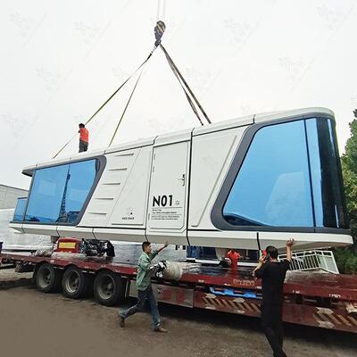 乡村景点民宿房屋网红微型集装箱整体式房屋露营地智能化胶囊舱