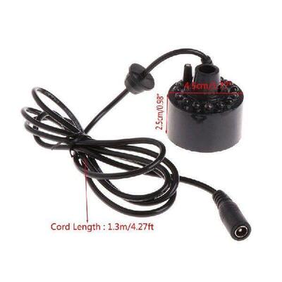 LXAF Mini Foggers Mist Maker with 12 LED Lights Water Pond