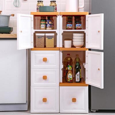 夹缝纳柜收子0cm面3宽卫生间整13005柜开门式置物柜理抽屉式厨房