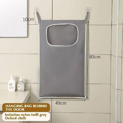 Wall Hanging Laundry Hamper Foldable Laundry Hamper Bag for