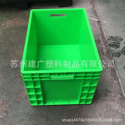 厂家直销EU4633物流箱600*400*340 塑料箱 塑料框箱 周转箱