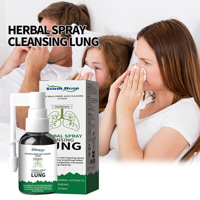 South Moon Herbal Throat & Nasal Spray: Soothes throat and n