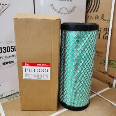 杭州叉车配件合力叉车空气滤芯K1330PU 3吨合力30NB龙工柳工挖机