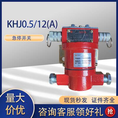淮南万泰KHJ0.5-12(A)矿用本安型急停开关矿用皮带机急停保护装置