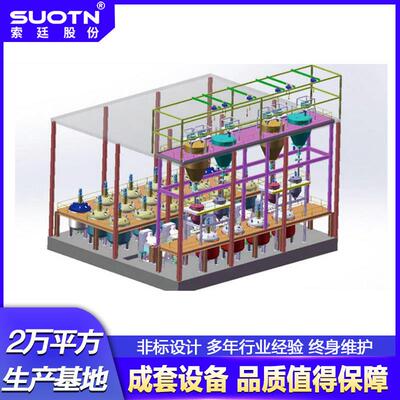 供应新能源纳米材料自动化生产线EPC总承包设计