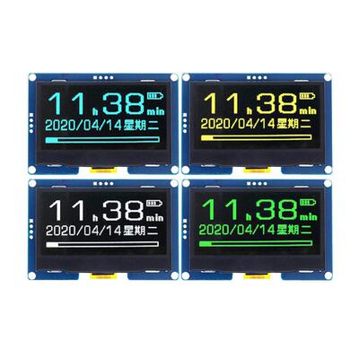 2.42寸OLED显示屏模块2.4显示屏128x64驱动SSD1309接口4针IIC接口
