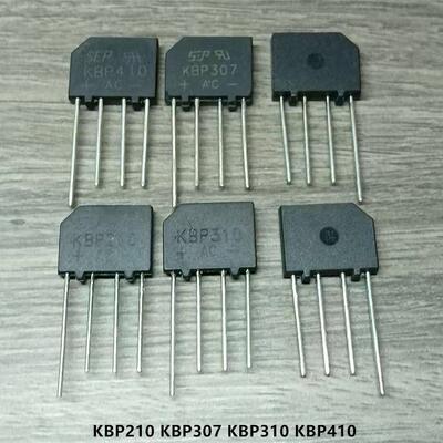 电动车充电器常用整流桥堆 KBP210 307 310 406 GBP410 610 10祇