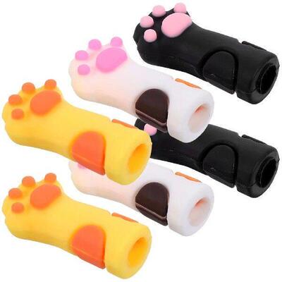 6 Pcs Extender Pen Case Child Mini Erasers Pencil Silica