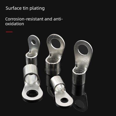 国家标准铜25-95方形冷压端子座铜鼻线裸端线耳铜连接器