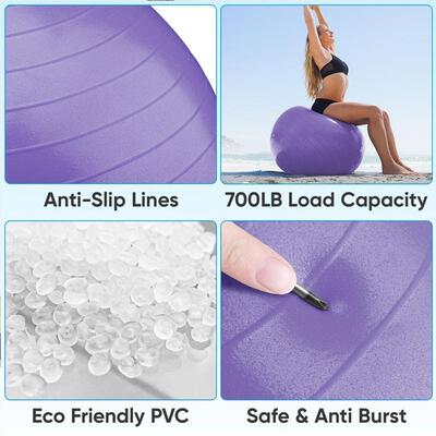 Yoga Ball Exercise Ball for Working Out Anti-Burst and Slip