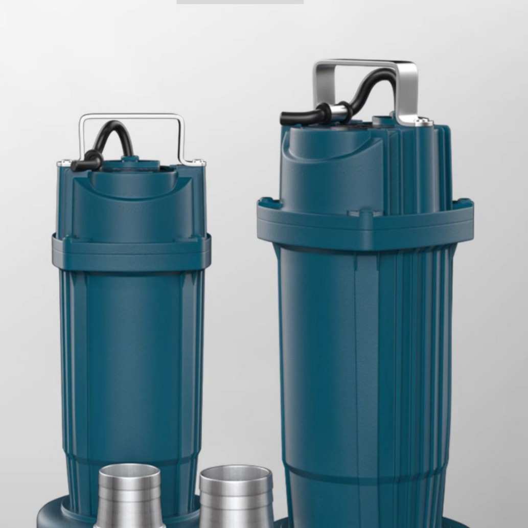 化粪池抽水泵泥浆污水泵排污切割泵家用泵380v小型潜水泵粪抽