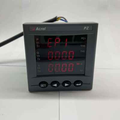 安瑞PZ4-E2（）电柜多功能科表开孔4面板108*108mm数码管显示4825