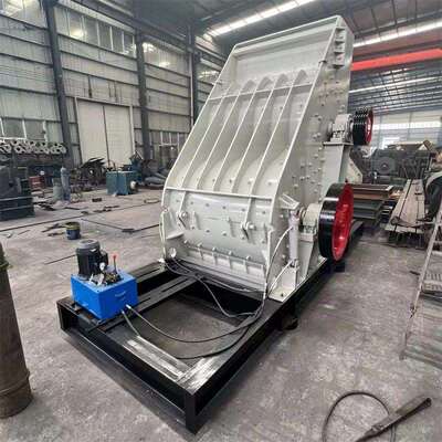 PC1010石英石锤式破碎机制砂机双轴小型选矿摇床粉碎机移动碎石机