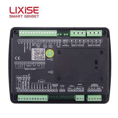 LIXiSE LXC6120N AMF柴油发电机组控制器液晶自动启动控制器